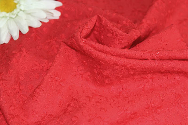 Ткань Хлопок с Вышивкой