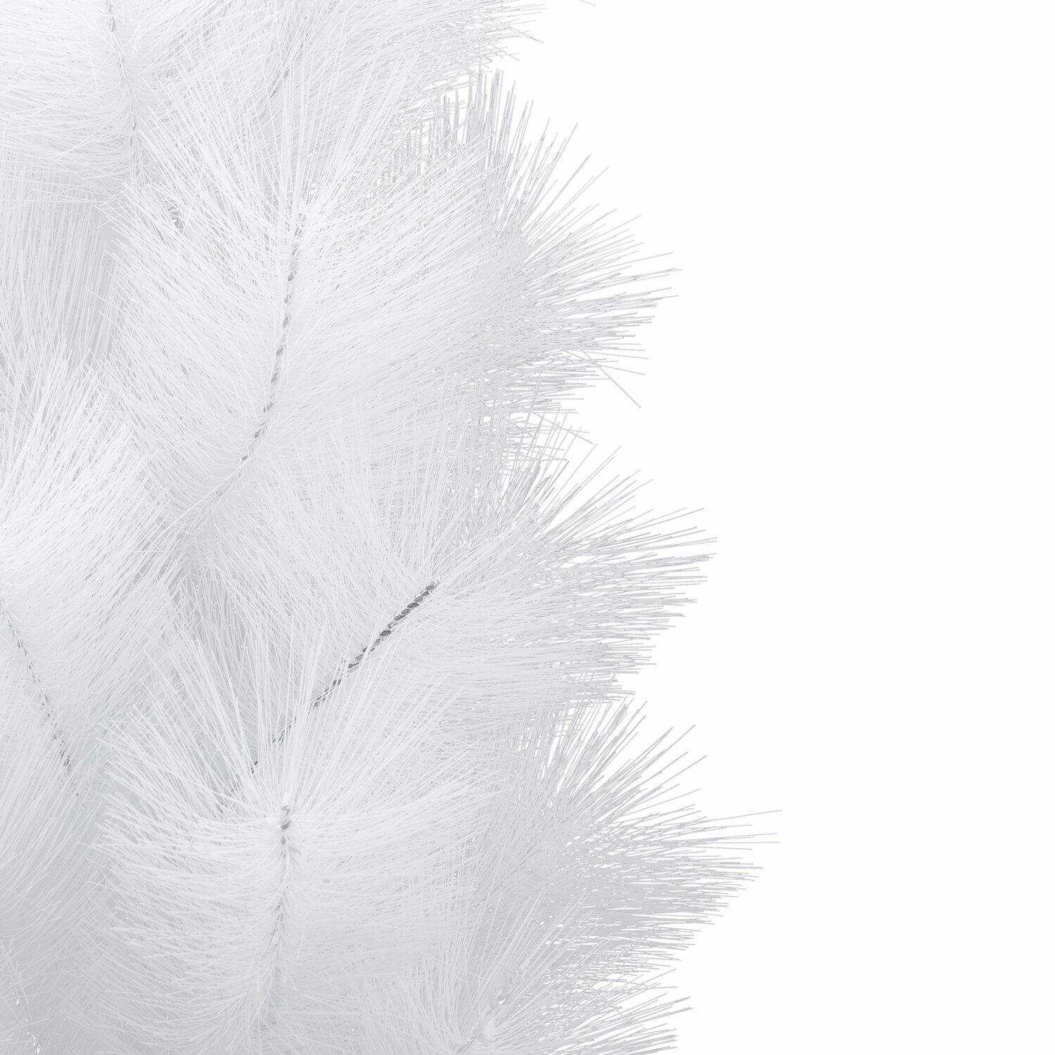 Ель новогодняя искусственная "Пушистая" 150 см, белая, золотая сказка, 592047