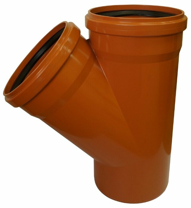 Тройник НПВХ D160х160*45 Синикон 20350. R