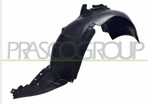 Подкрылок SAT, для Citroen C3, передняя ось, левая сторона, черный