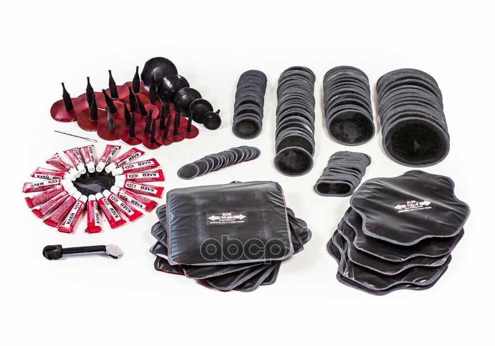 Аптечка для ремонта покрышек и камер (гаражный набор) БХЗ БХЗ арт. АРГ-1