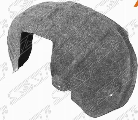 Подкрылок SAT ST-MZX5-064L-1, задний, правый, для Mazda CX-5, чёрный