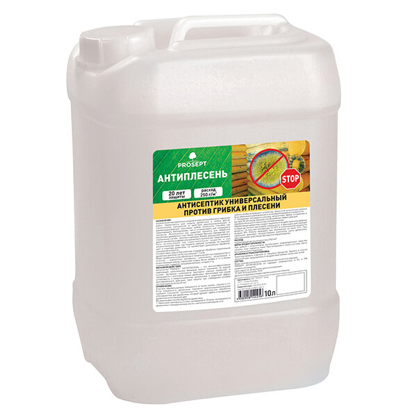 Антисептики для Древесины Prosept Антиплесень 10л 025-10 / Просепт.