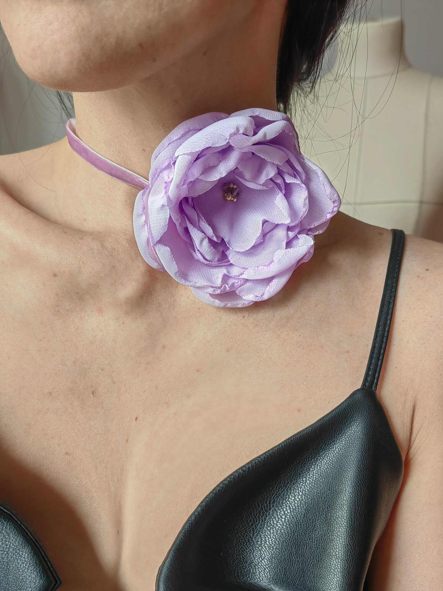 Чокер, кристалл