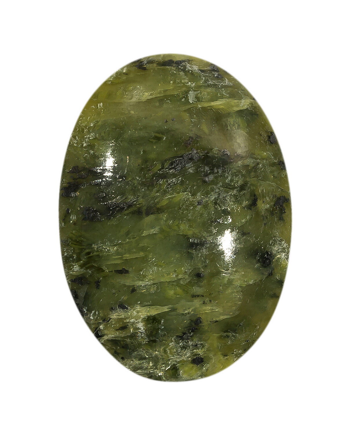 Кабошон офит 46х32х7 мм.