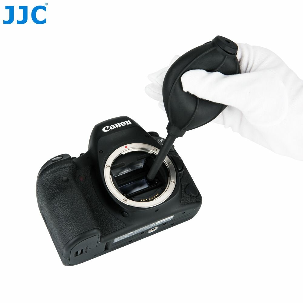 Груша для чистки матрицы с мягким силиконовым наконечником JJC CL-B12 (черная)