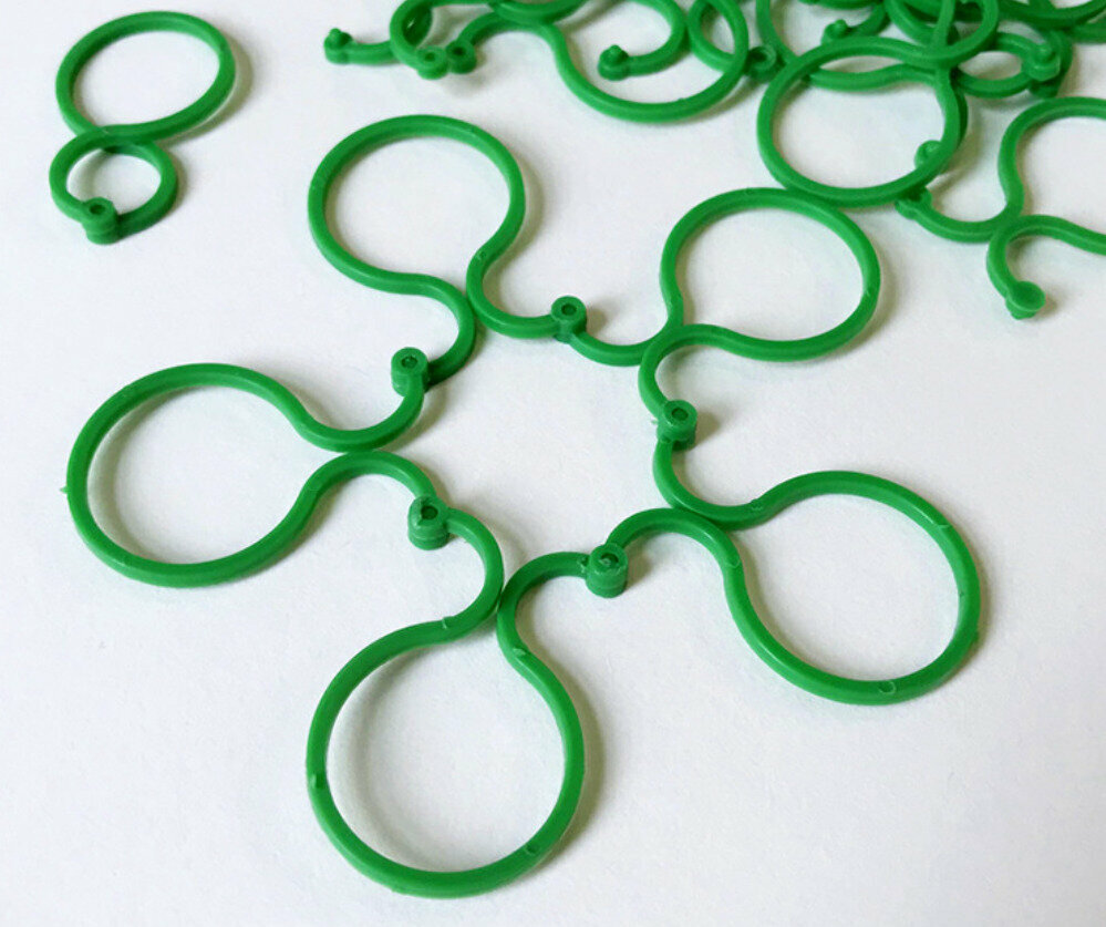 Держатель для растений, для комнатных цветов, клипсы для подвязки, 5.9 см 50 шт