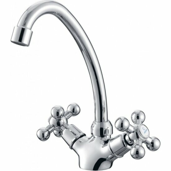 Смеситель для мойки Kaiser® Kaiser 11062 Carlson Lux крест/8