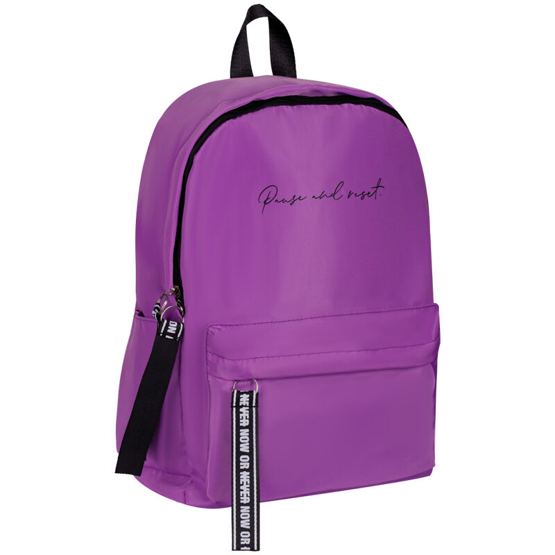 Рюкзак ученический Style Pause and Reset 290х390х130мм 15л ArtSpace