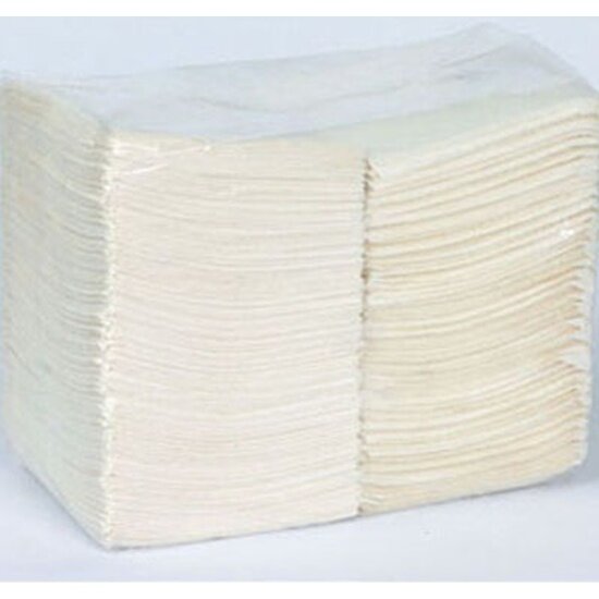 Салфетки бумажные Big Pack 24x24 см 1-сл белые, 600 листов