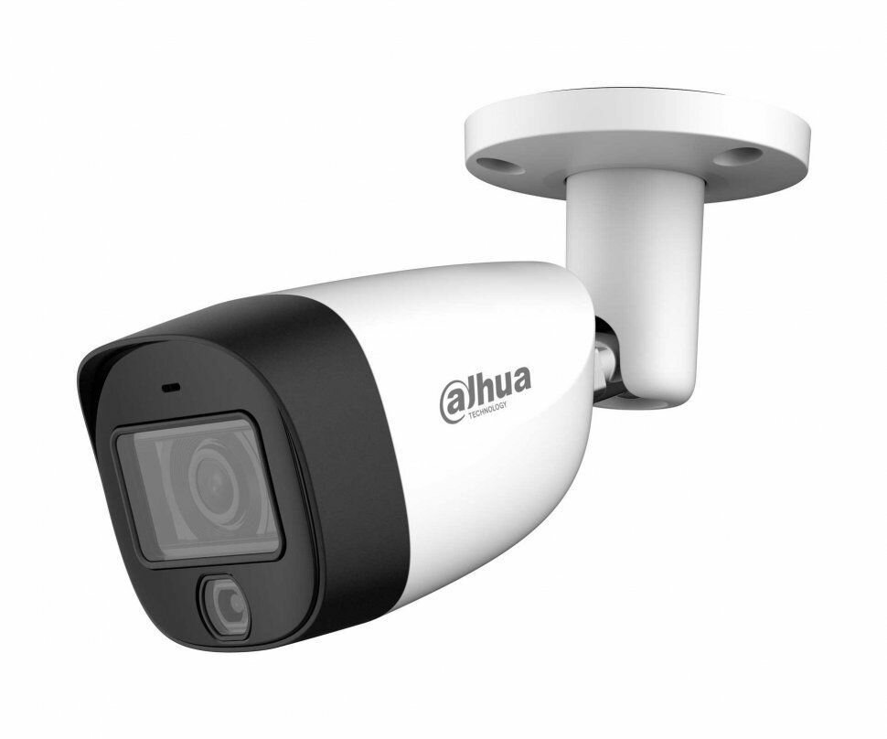 Dahua DH-HAC-HFW1500CMP-IL-A-0280B-S2 уличная цилиндрическая HDCVI-видеокамера 5Мп