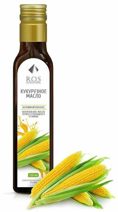 Масло кукурузное 250 мл стекло