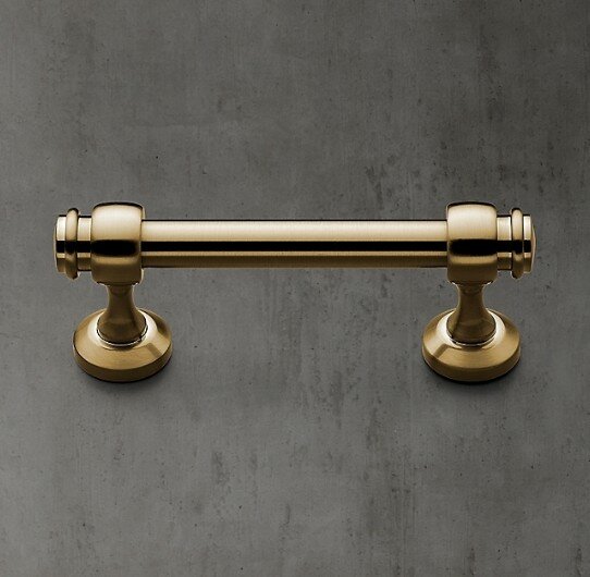 Ручка-скоба Restoration Hardware Lugarno Lugarno L.10.2 Polished Brass 24120463 BRSS