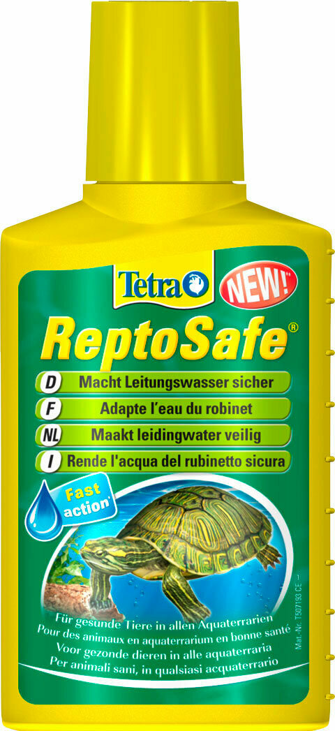 TETRA REPTOSAFE средство для подготовки водопроводной воды в террариумах (100 мл х 6 шт)