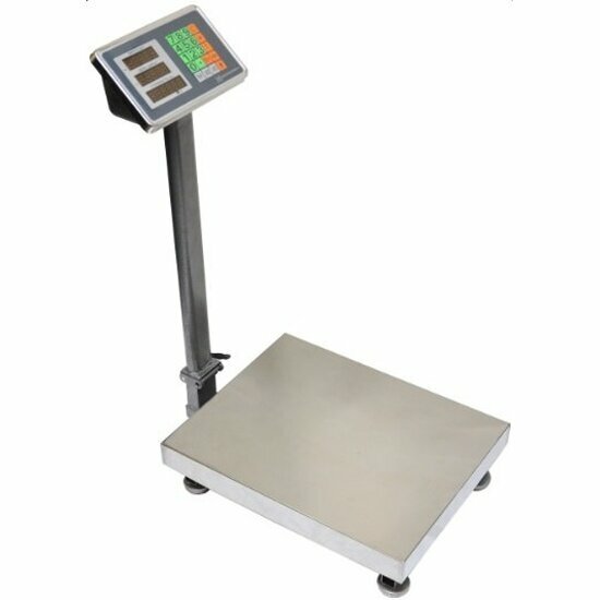 Весы Мехэлектрон-м товарные складные ВЭТ-300-50/100-1С-ДБСК (450*600)