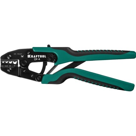 Пресс-клещи Kraftool CP-4 для медных наконечников и гильз 0,5 - 10 мм. кв, 45461-4