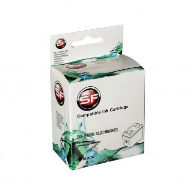 Совместимый картридж SuperFine HP CH563HE № 122XL, для струйных принтеров HP, ресурс 440 стр, чёрный.