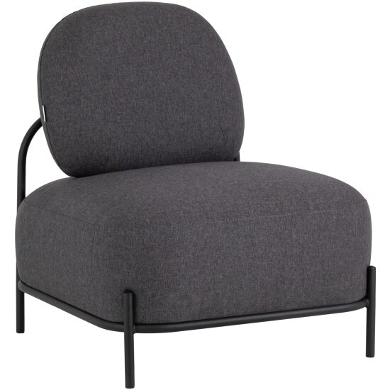 Кресло Stool Group Стоун рогожка тёмно-серый