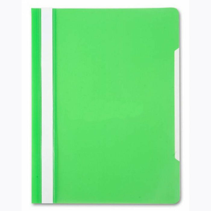 Папка скоросшиватель А4 Бюрократ салатовый арт. PS20LETT. Количество в наборе 40 шт.