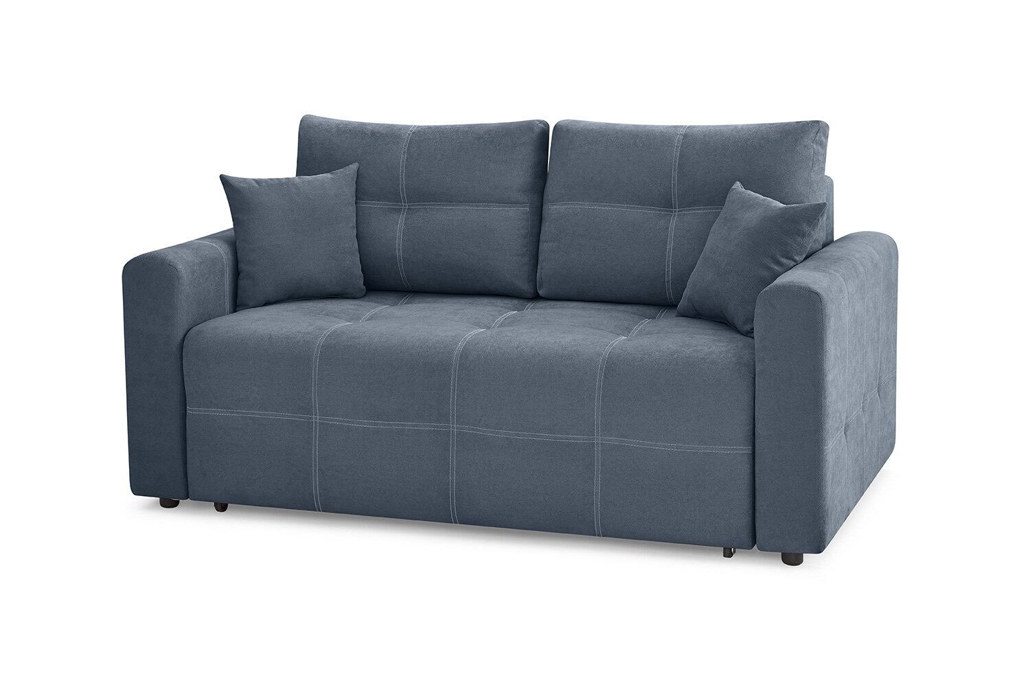 Диван-кровать Hoff Турин прямой, 173х92х108 см, еврокнижка, цвет синий