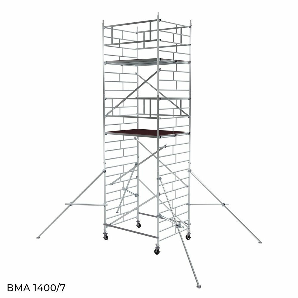 Вышка Модульная Алюминиевая Megal Вма 1400/7