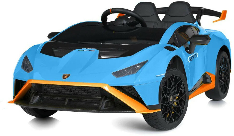 Электромобиль для дрифта LAMBORGHINI HURACAN STO 24V - SMT-555-BLUE