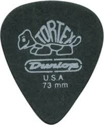 Набор медиаторов Dunlop 488P.73 Tortex Pitch Black, 0.73 мм, упаковка 12 шт.