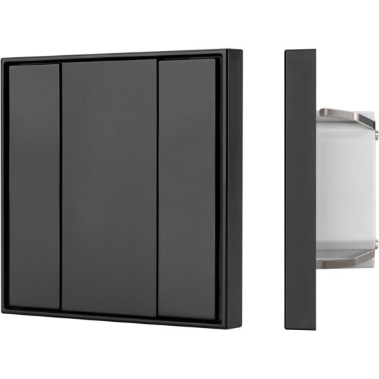 Панель Arlight INTELLIGENT KNX-223-2-BLACK (BUS) (IARL, IP20 Пластик, 3 года)