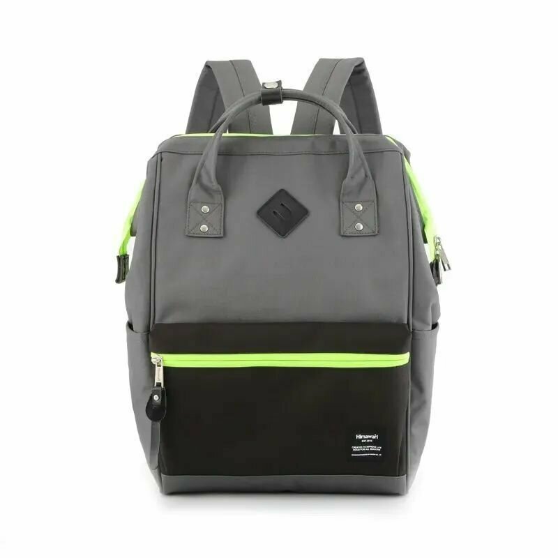 Рюкзак Himawari 9003 14" Grey/Black, серый с черным