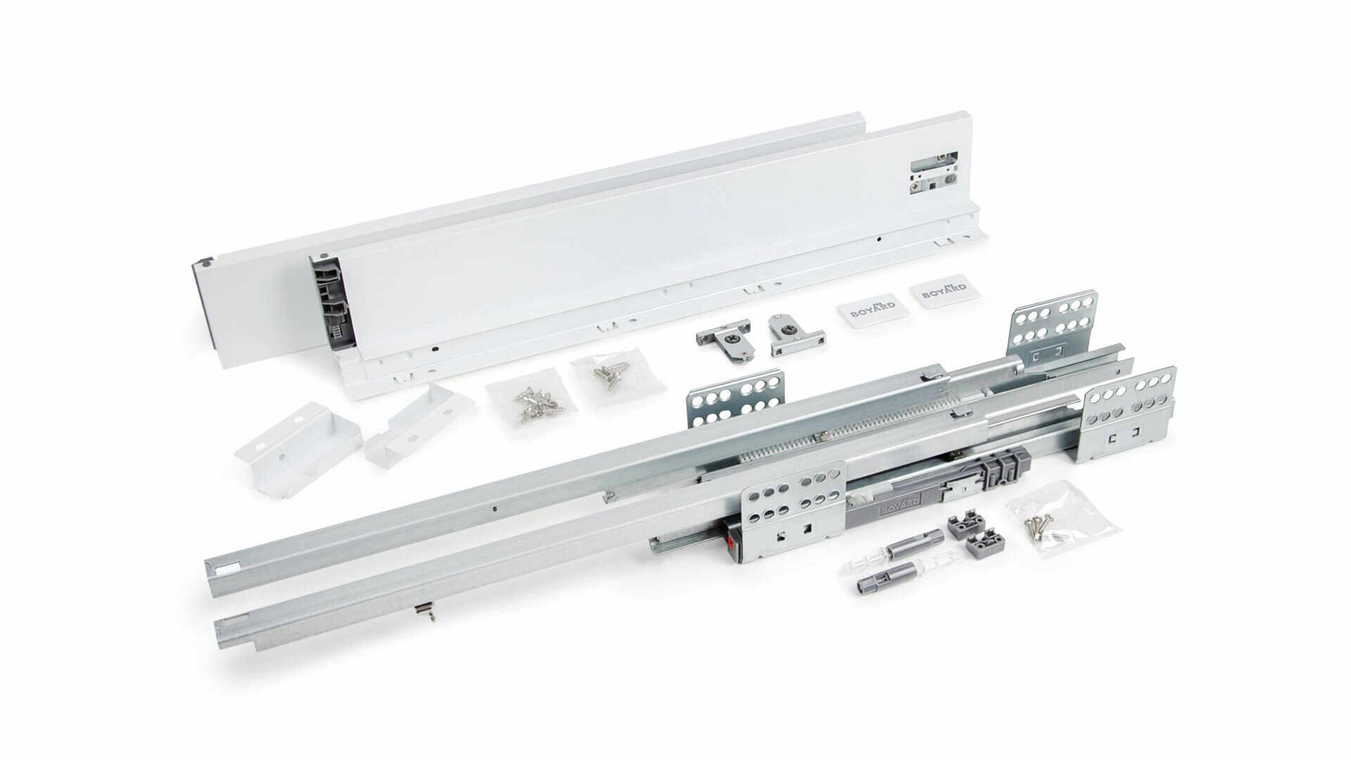 Старт PUSH с прямыми боковинами стандартной высоты SB28W.1/500, белый RAL9003