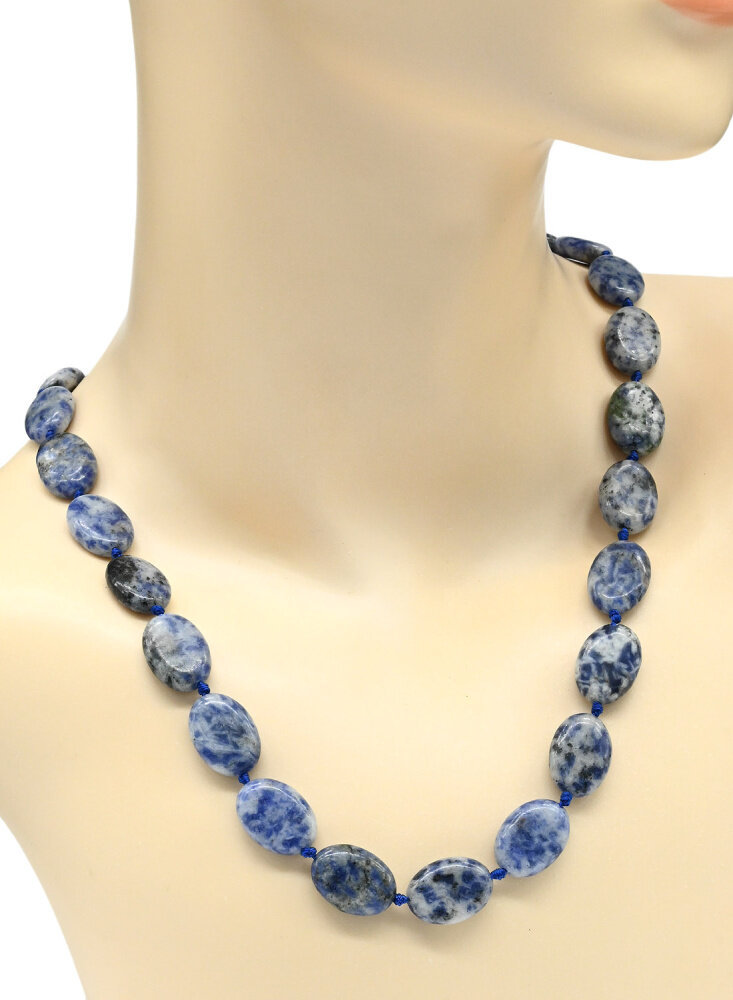 Бусы, лазурит