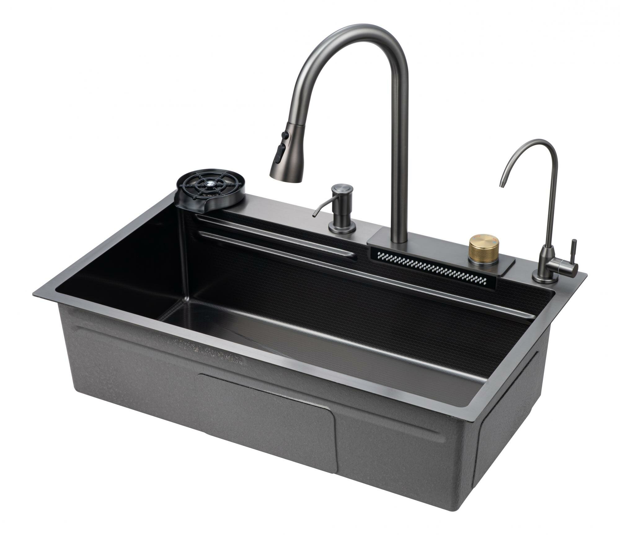 Savol Мойка кухонная с водопадом Savol (S-SC003Q)