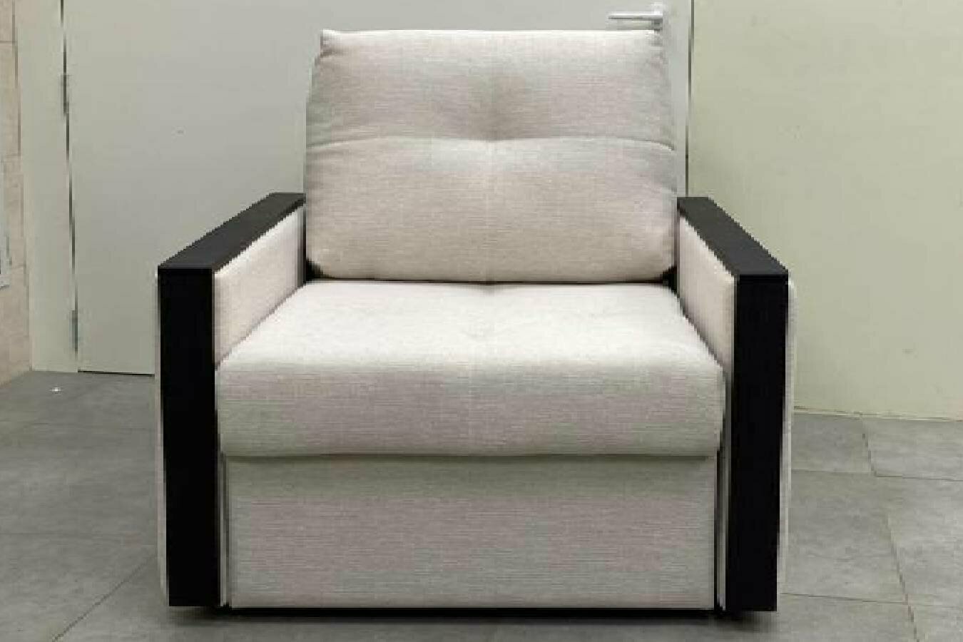 Кресло-кровать Мадрид Кельн 01 Рогожка, 96х88х71 см, на металлическом каркасе