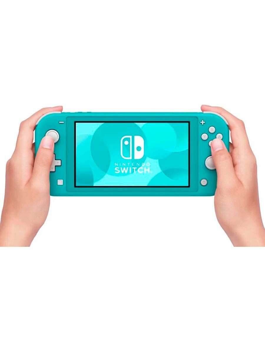 Игровая приставка Nintendo Switch Lite 32 ГБ, без игр, Turquoise (бирюзовый)