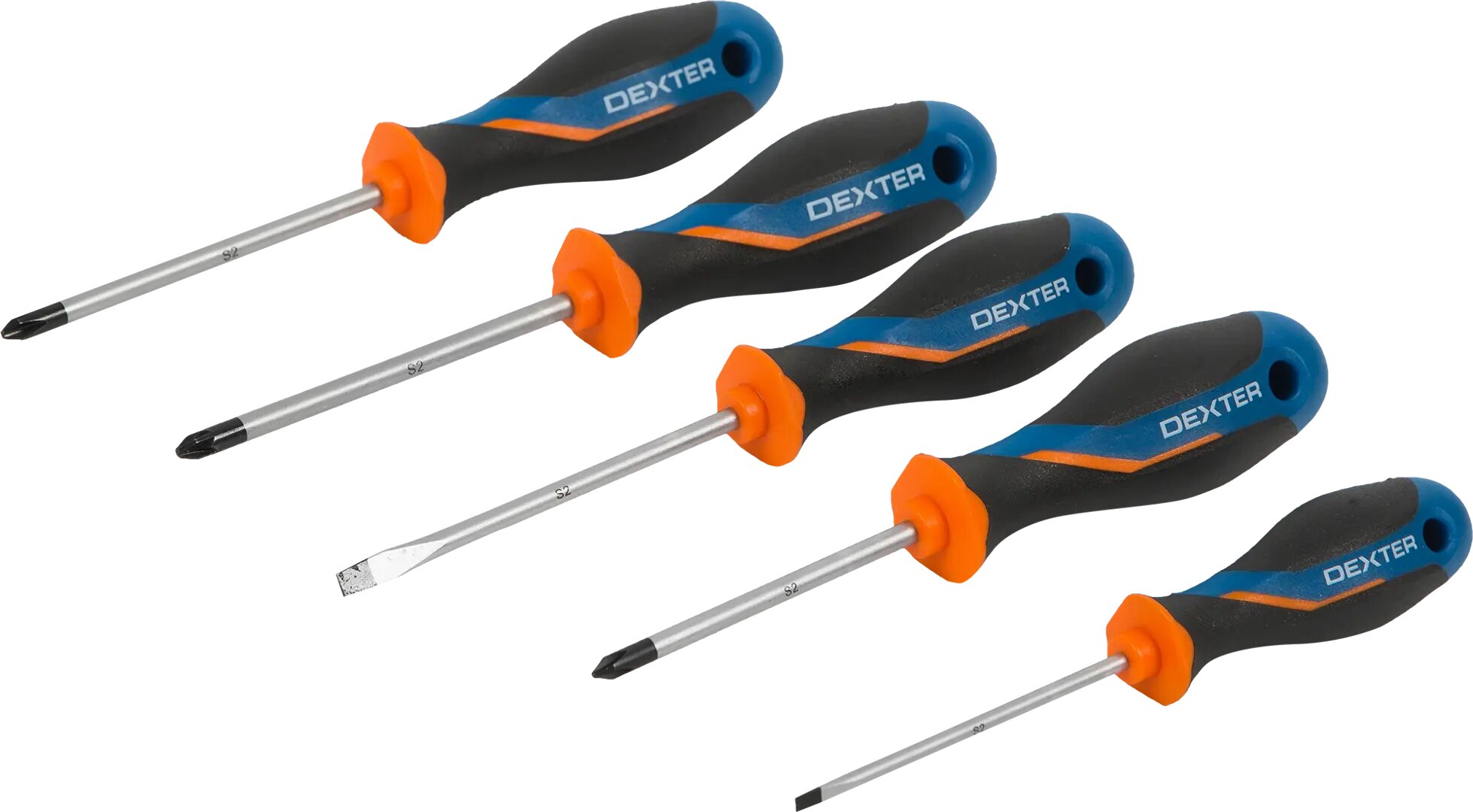 Набор отверток Dexter DEX_39 SL/PH/PZ, 5 шт.