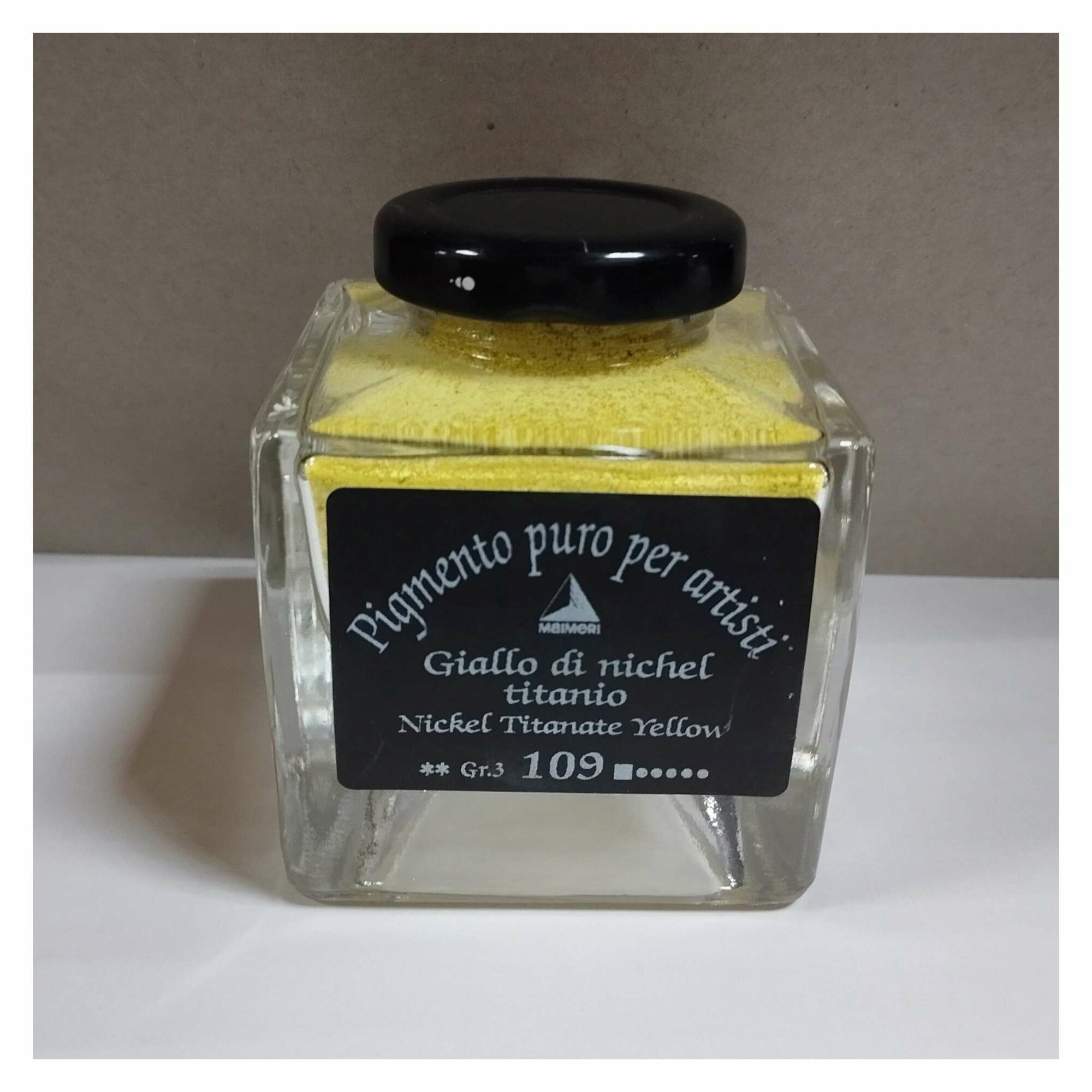 Пигмент Maimeri Титановый желтый никель, 91г.