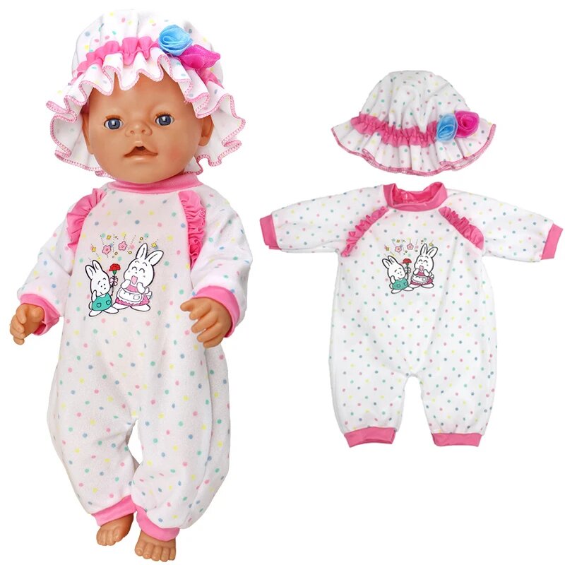 Комплект одежды для куклы Baby Born, розовый, b18