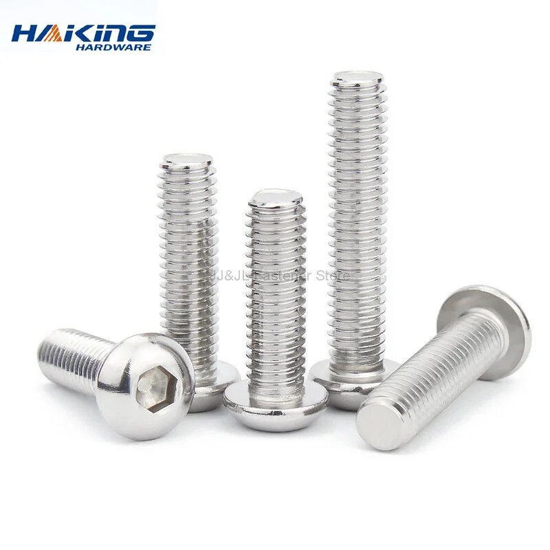 Болты с шестигранной головкой из нержавеющей стали M2-M10 M5(10PCS), 25mm