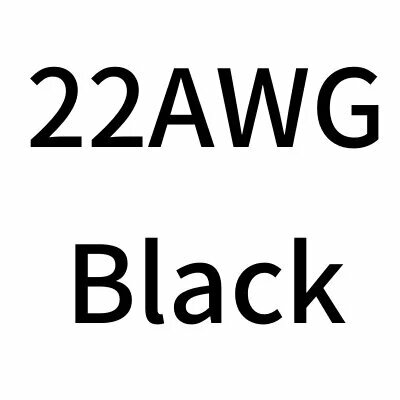 Медный провод UL2464 черный белый 10-ядерный