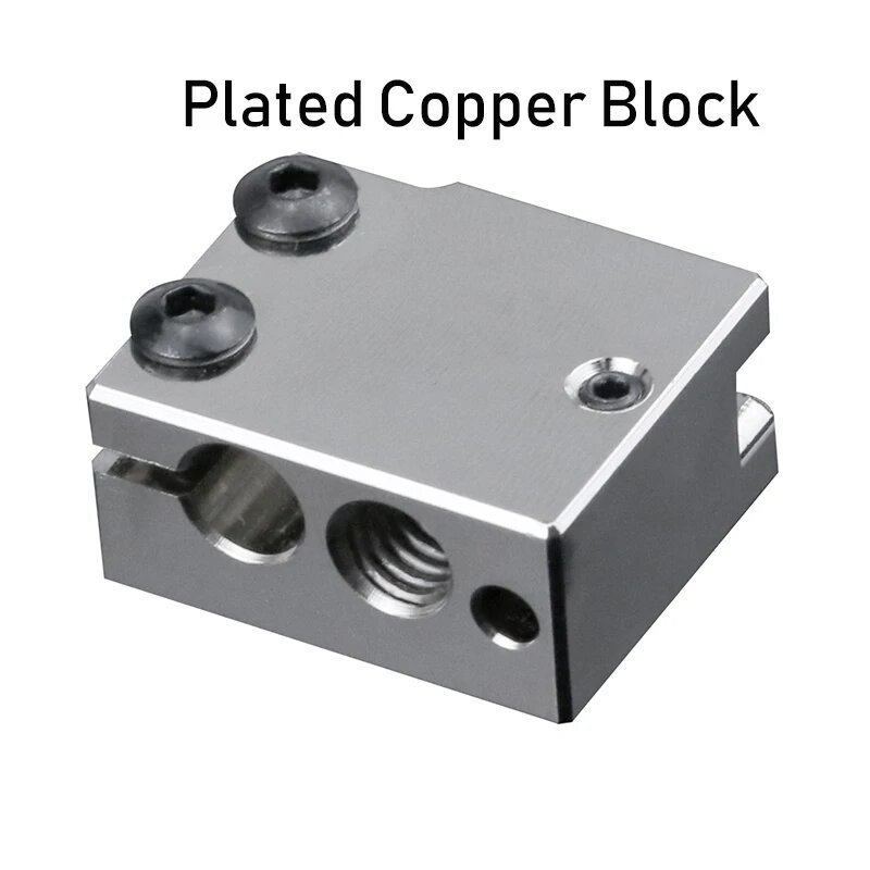 5Aplusreprap V6 Volcano Тепловой блок для 3D-принтера 1 PCS, Plated Copper