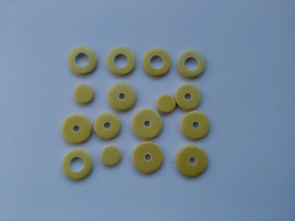 YAMAHA Флейтовые подушечки из двойной кожи 16/17 ключей 16 Key