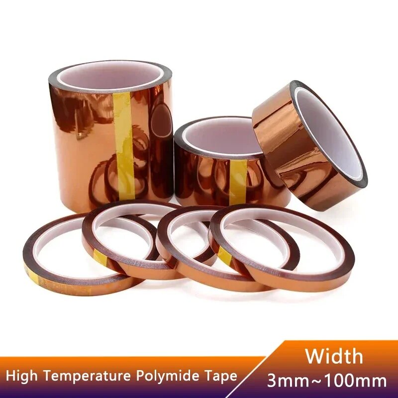 Полиимидная термолента для 3D печати Width 5mm, 3 rolls