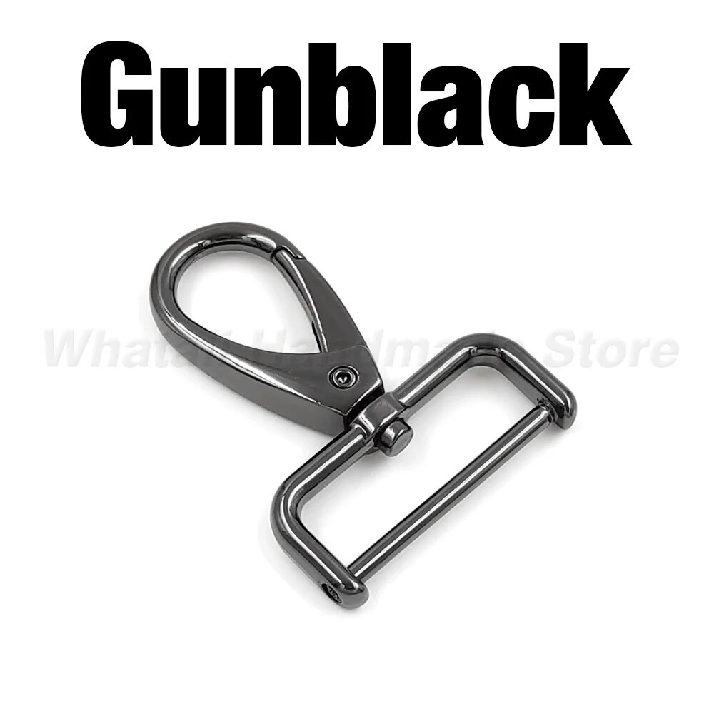 Металлические съемные карабины 16/20/26/32/38 мм Черный, 16mm, Gunblack