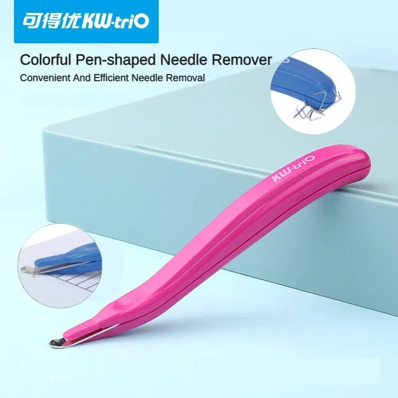 Магнитный съемник скоб KW-TRIO Розовый, Pink Staple Remover