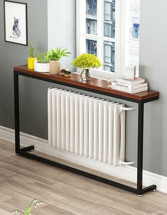 Узкий стол у стены, длинный стол, стеллаж для хранения вещей, балконная мебель-BF