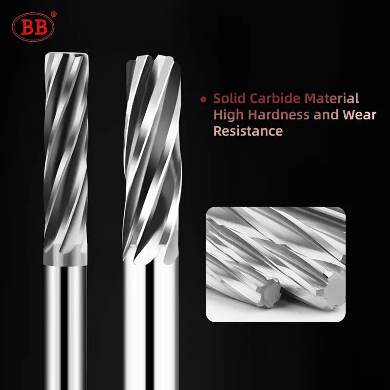 Колонковое буровое долото BF2045 10x60x100-6T, Spiral Flute