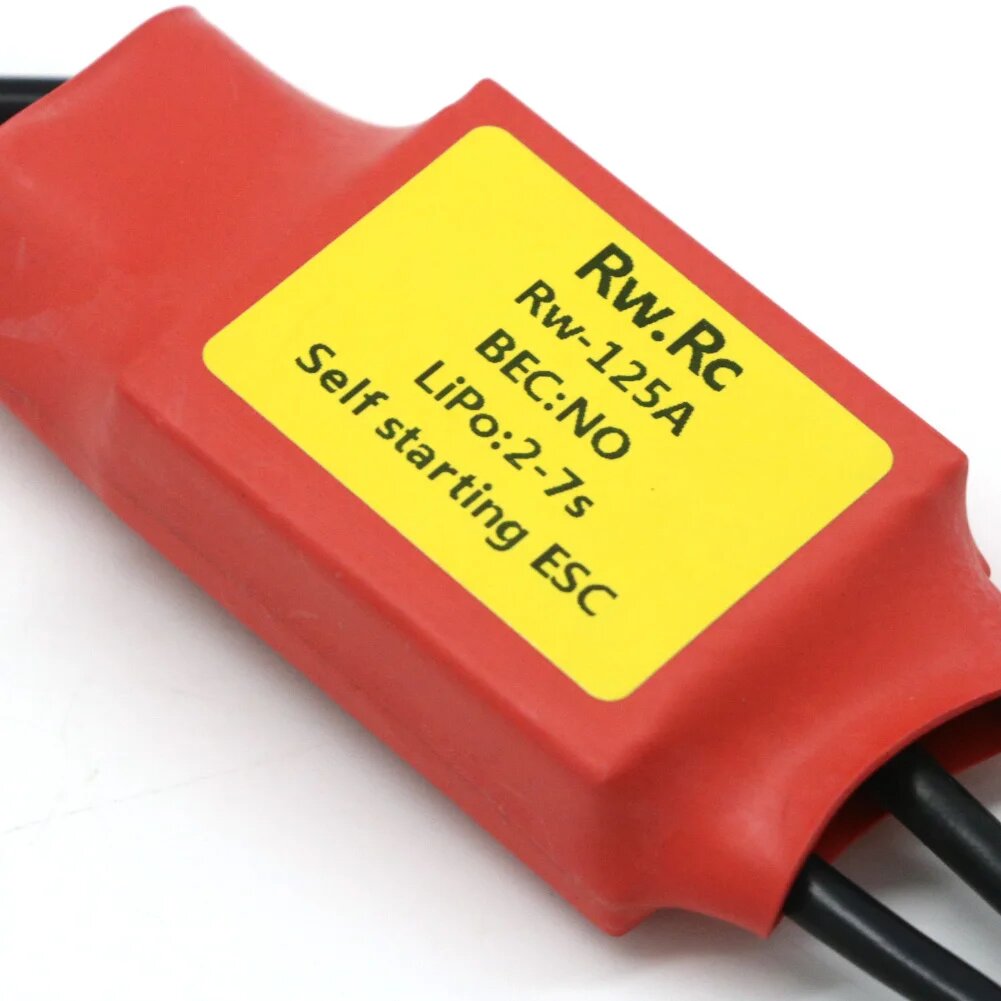 Rw.Rc 125A ESC 2-7s LiPo Самозапуск