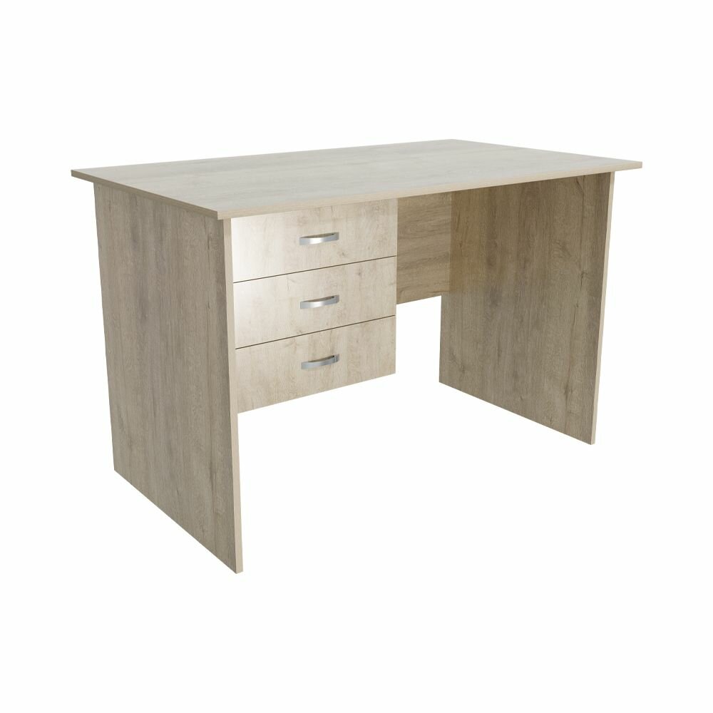 Стол письменный с 3 ящ.(левый) СФ215, р.1200х704х750 мм, Дуб кронберг