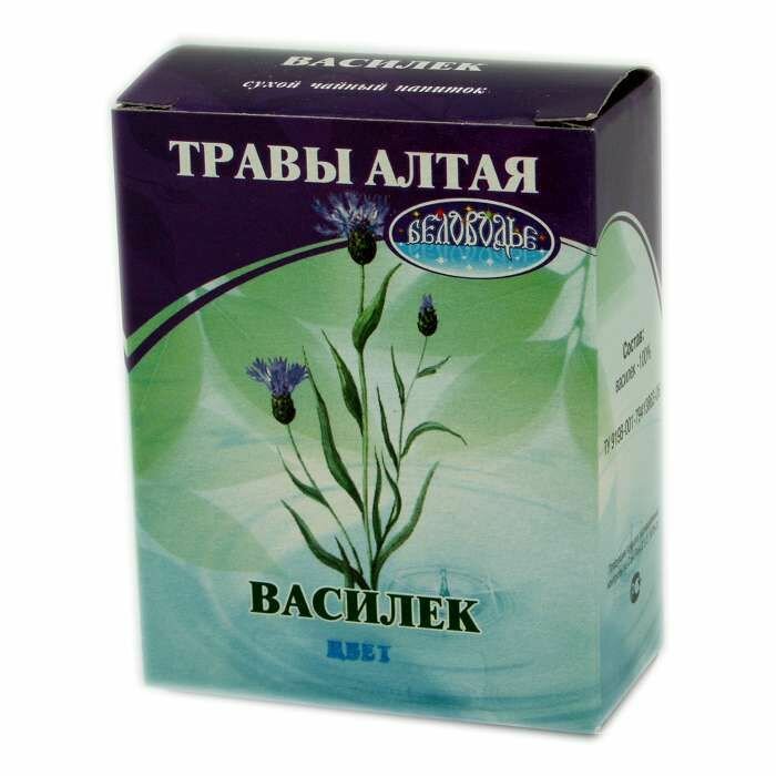 Василек цветы бутоны 25г.