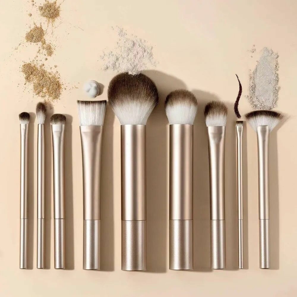 Набор кистей для макияжа Real Techniques Au Naturale Brush Kit, 9 шт. Новинка